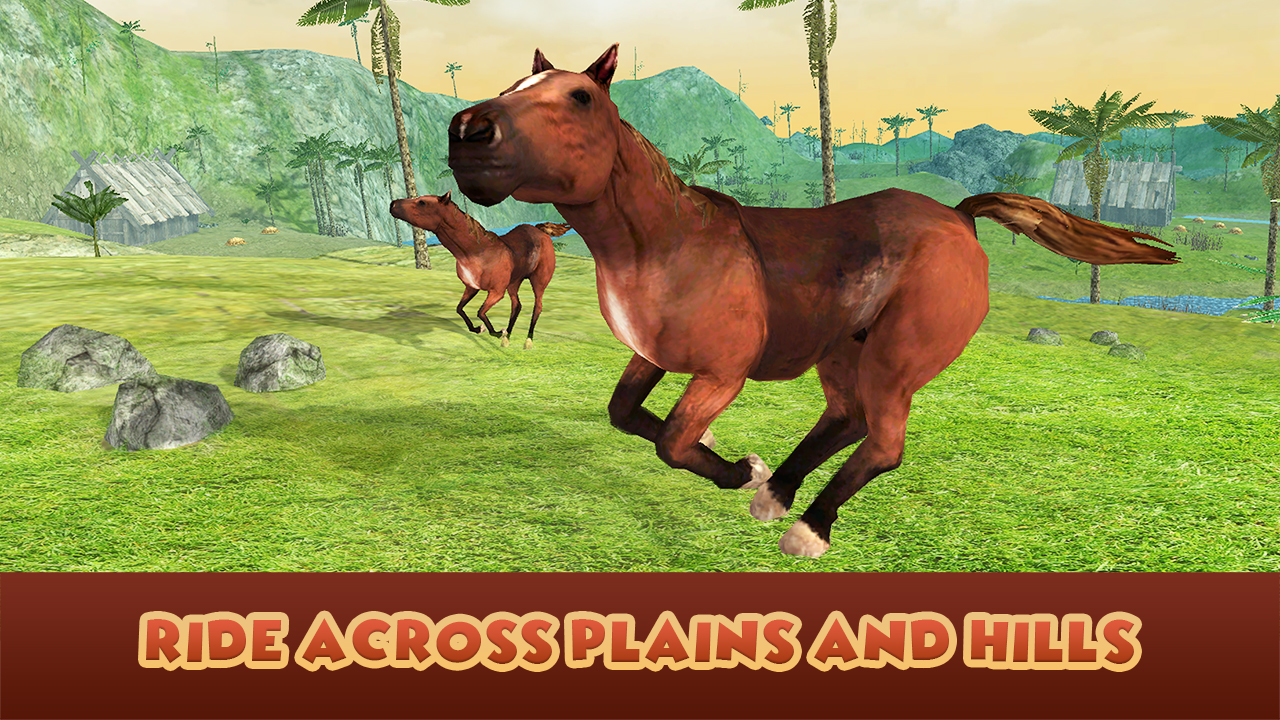 Amazon.com: Wild Mustang Horse Life Simulator : Apps & Games