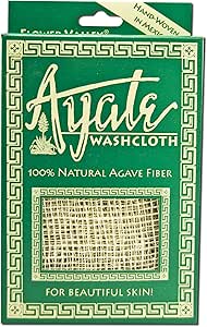 Amazon.com: Ayate Washcloth, 100% Natural Agave Fiber, 1 washcloth ...