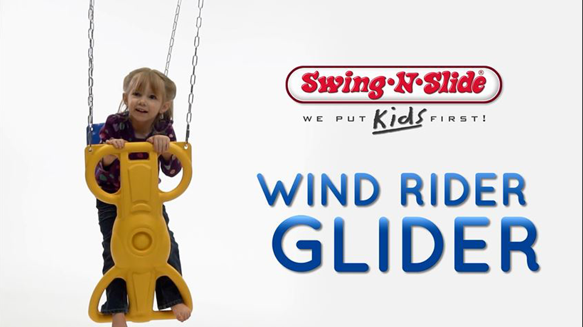 Watch Swing N Slide Wind Rider Glider Swing On Amazon Live