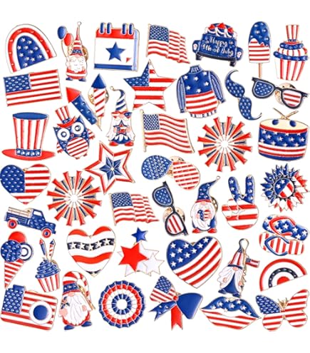 s DTOFOOT 72PCS American Flag Lapel Pins Bulk USA Waving Flag Enamel ...