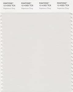 PANTONE Smart 12-4302X Color Swatch Card, Vaporous Gray - House Paint ...