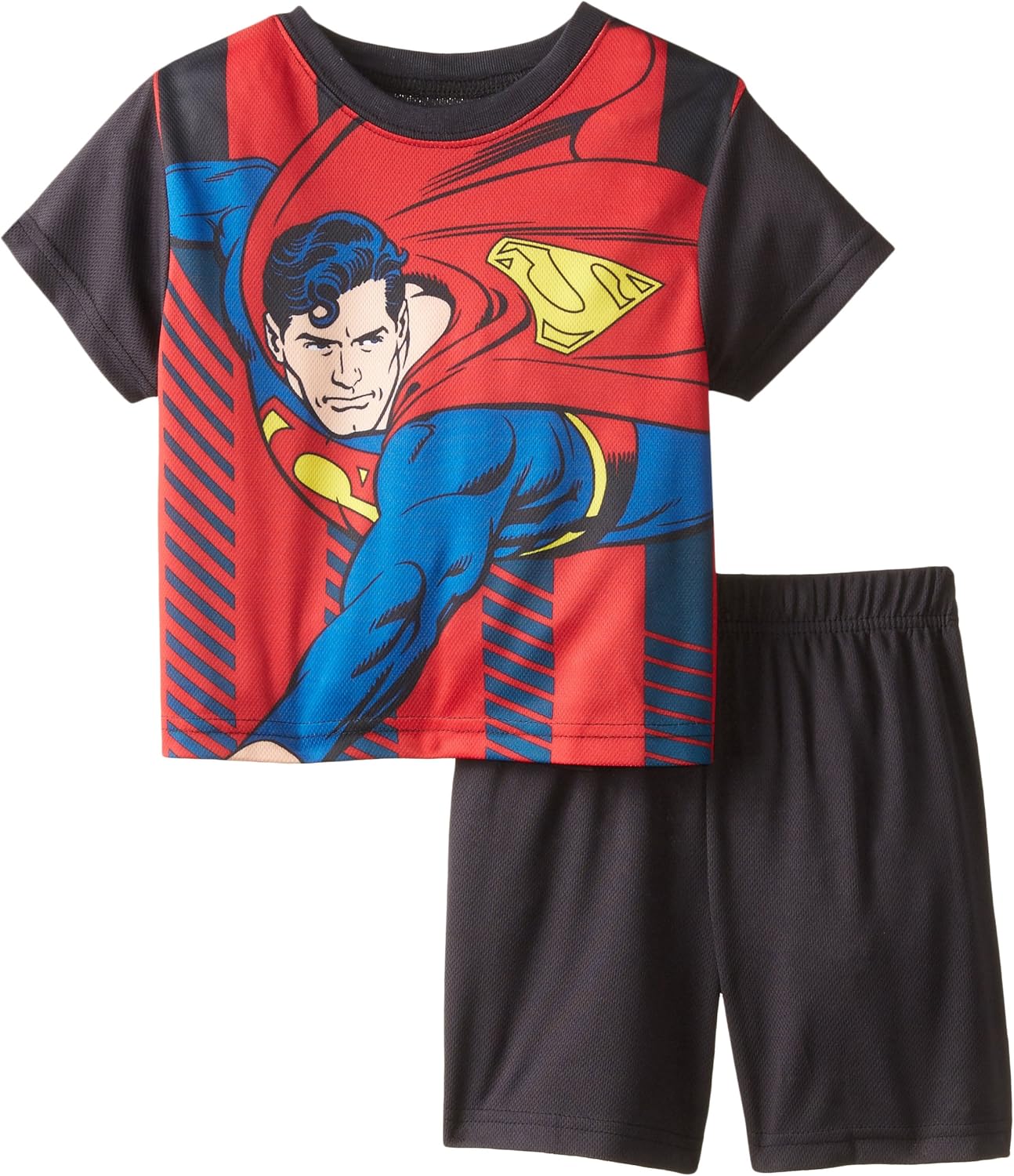 Amazon.com: INTIMO Boys' Little Dc Comics Superman Knockout Mesh ...