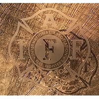 Amazon.com - 4" IAFF Original Etched Glass IAFF Decal - Firefighter ...