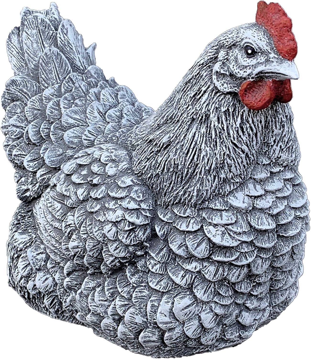 Stone and Style Steinfigur Huhn Henne Hahn frostfest wetterfest ...