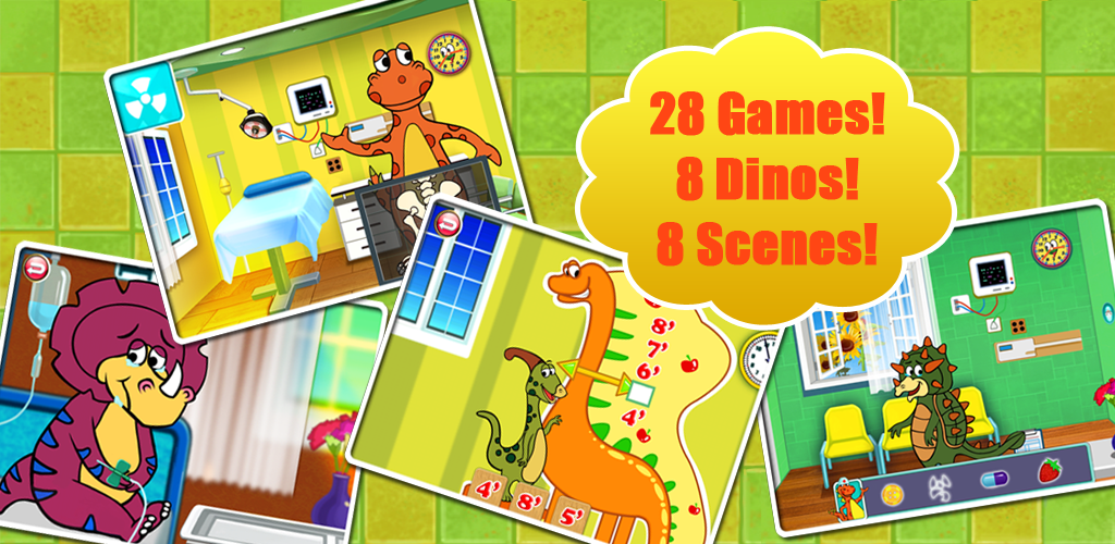 Amazon.com: Dr. Dino!- Educational Doctor Games for Kids & Toddlers ...