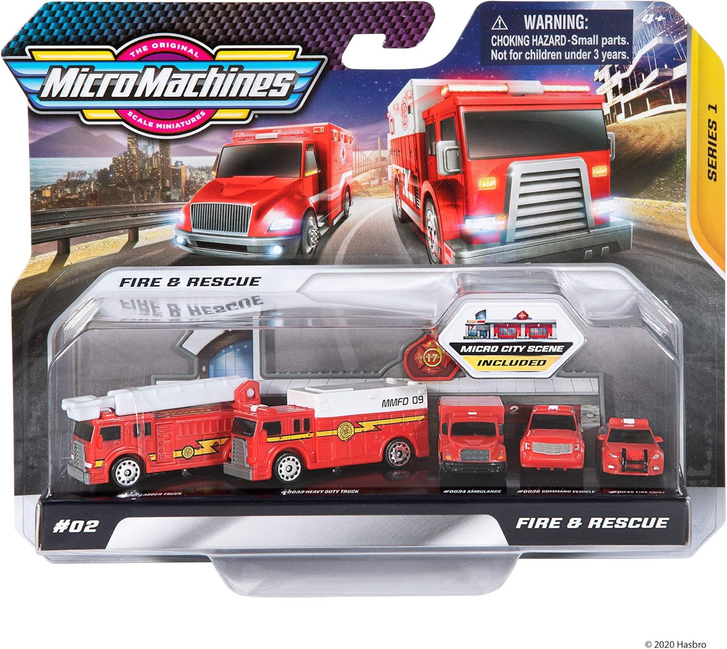 Micro Machines MMW0018 World Pack-Fire & Rescue – BigaMart