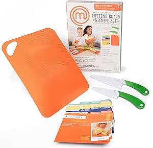 Amazon.com: MasterChef Junior Knife and Cutting Board Set - Includes ...