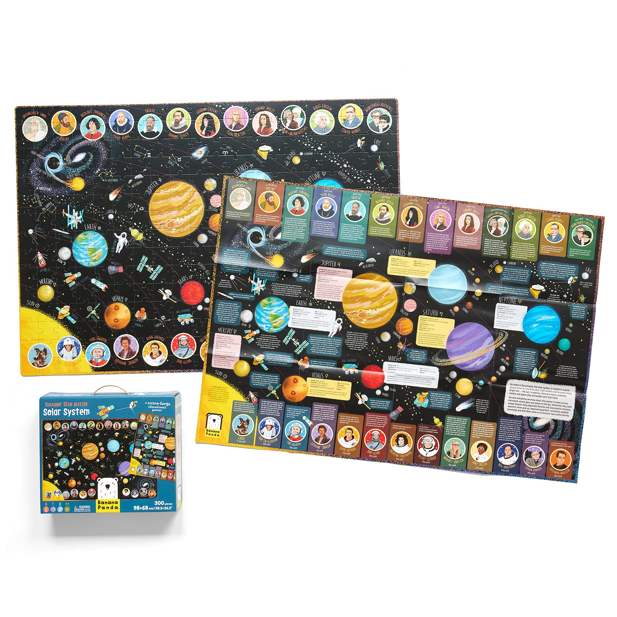 Mua Banana Panda Solar System Puzzle - Suuuper Size 300-Piece Floor ...