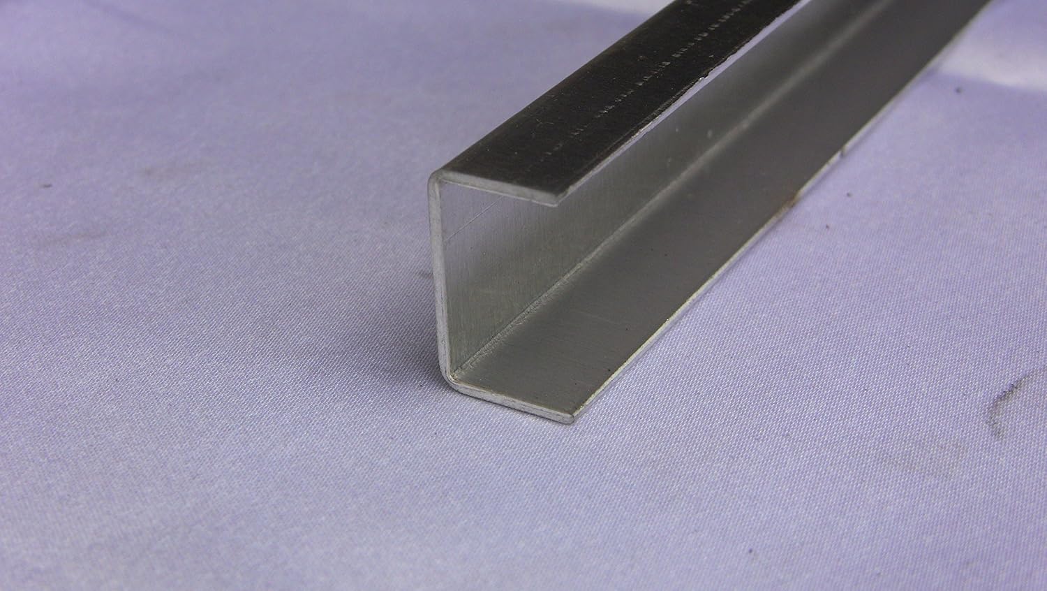 Aluminum Fabricated Channel .050 x .625 x .75 x .625 x 48 in. (1x1 ...