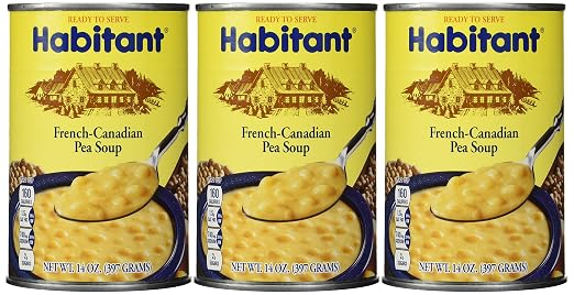Amazon.com : Habitant French Canadian Yellow Pea Soup (Pack of 3) 14 oz ...