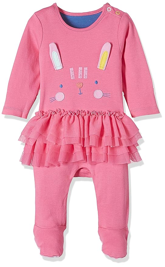Buy Mothercare Baby Girls' Sleepsuit (F0916_Multi_0-3 Months) at Amazon.in