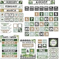Amazon.com : Farmhouse Classroom Calendar Set Bulletin Board Sets For ...