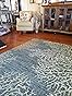 Amazon.com: Mohawk Home Coral Reef Coastal Area Rug, 5'x8', Blue ...