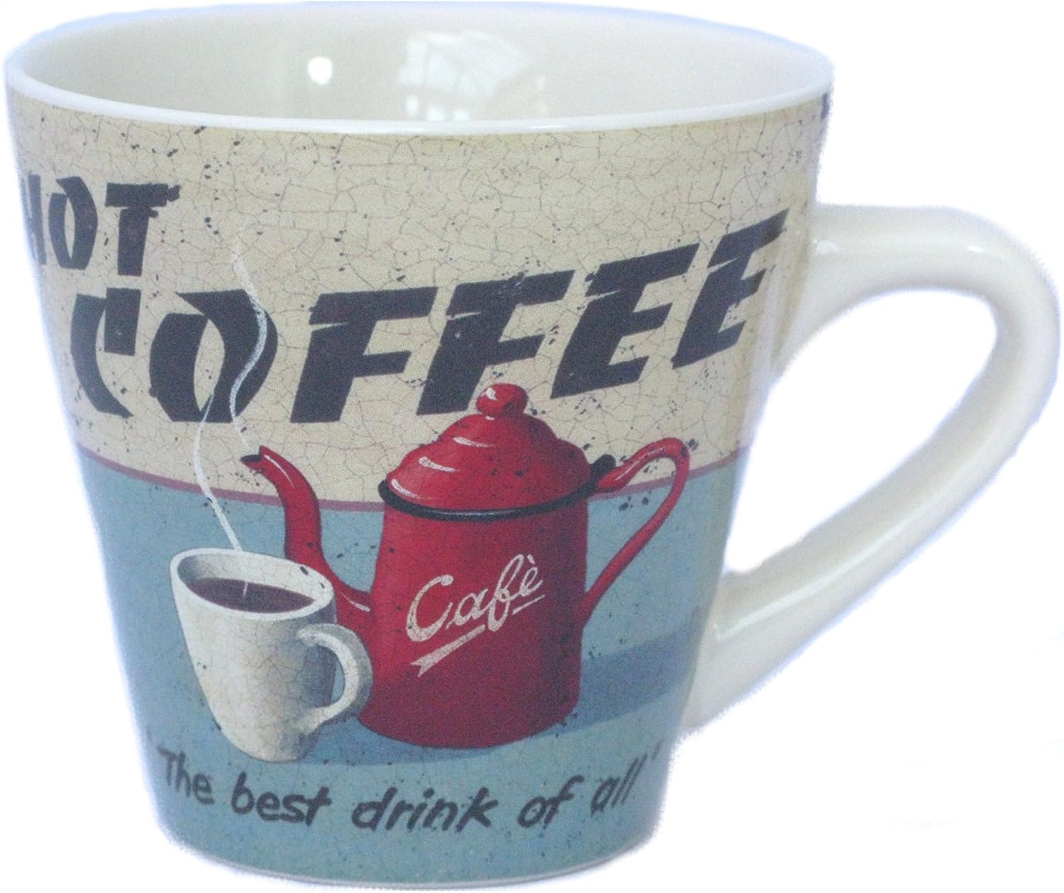 ECP Design - Mug Style Rétro Martin Wiscombe 250 ml 'Hot Coffee ...