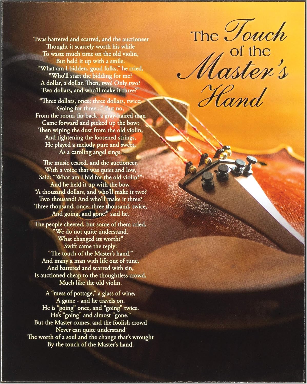 Amazon.com: Dicksons Touch of Master's Hand Natural Brown 10 x 8 MDF ...