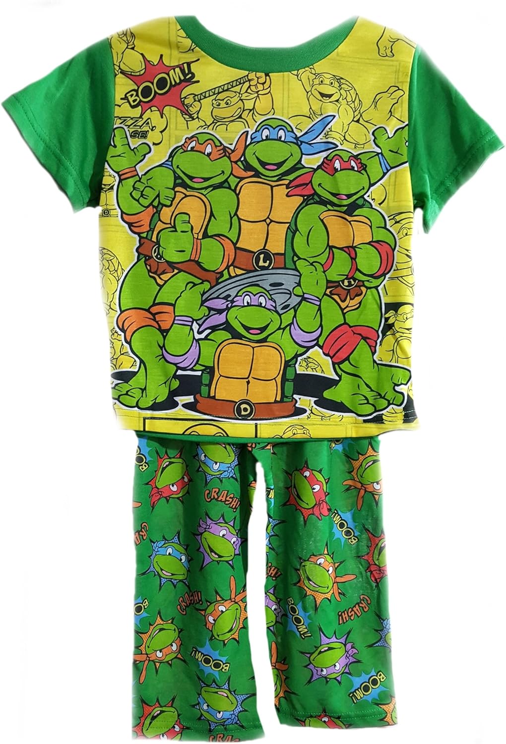 Amazon.com: Teenage Mutant Ninja Turtles Baby-Boys 2-Piece Pajama Set ...