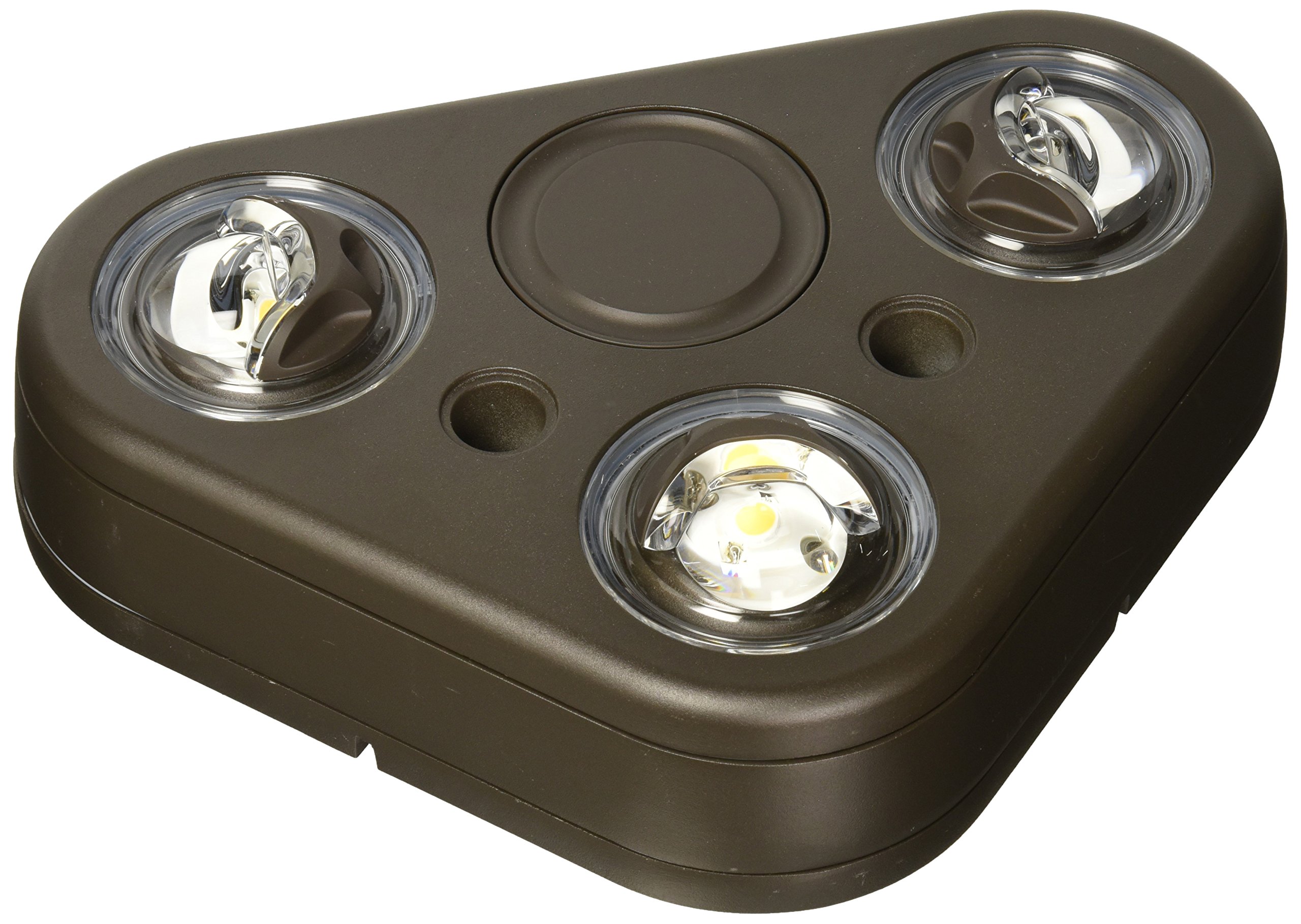 All Pro Outdoor Security REV335F Revolve LED Triple Head Flood Light ...