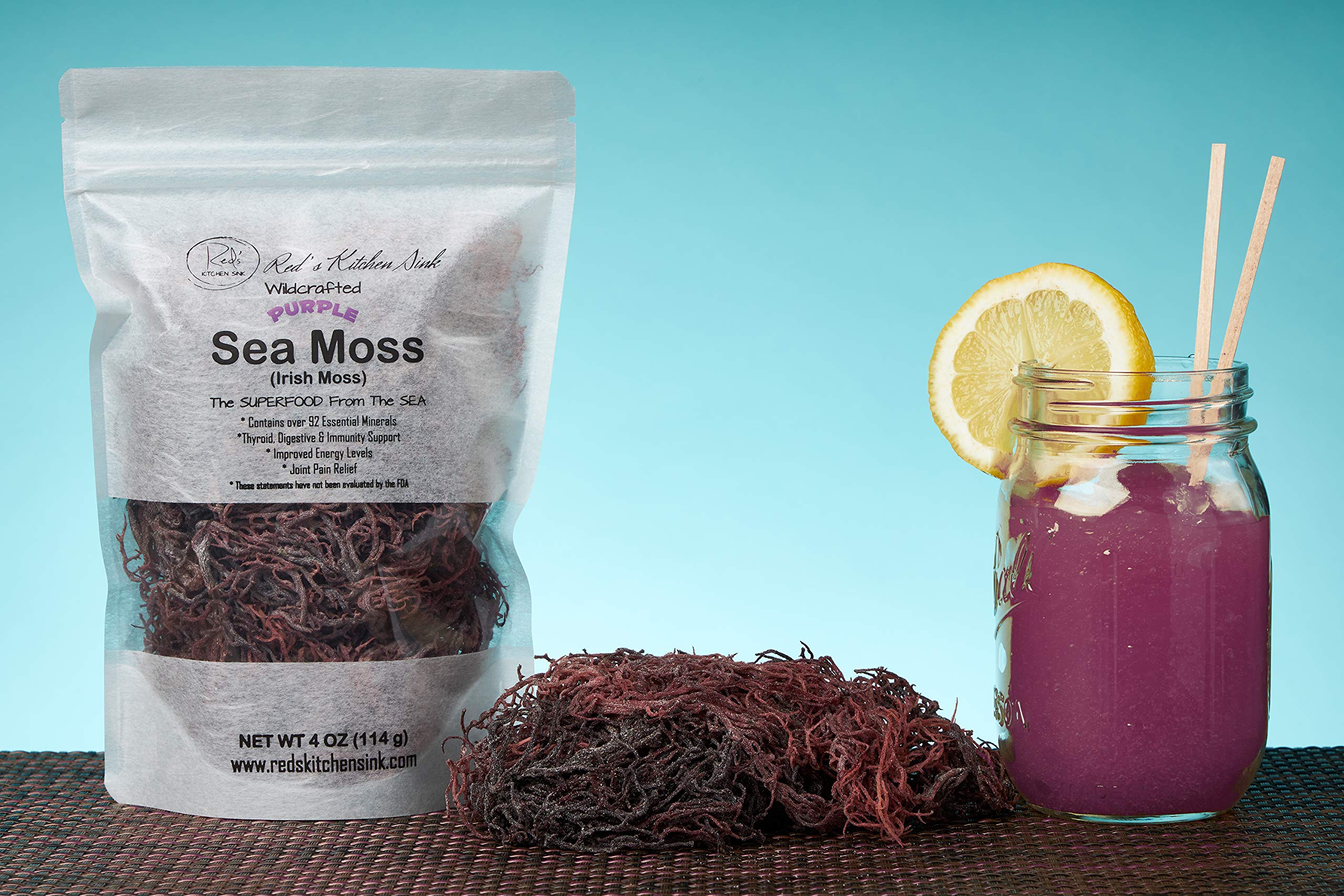 Mua Purple Sea Moss | Irish Moss | Wildcrafted from St. Lucia | 100% ...