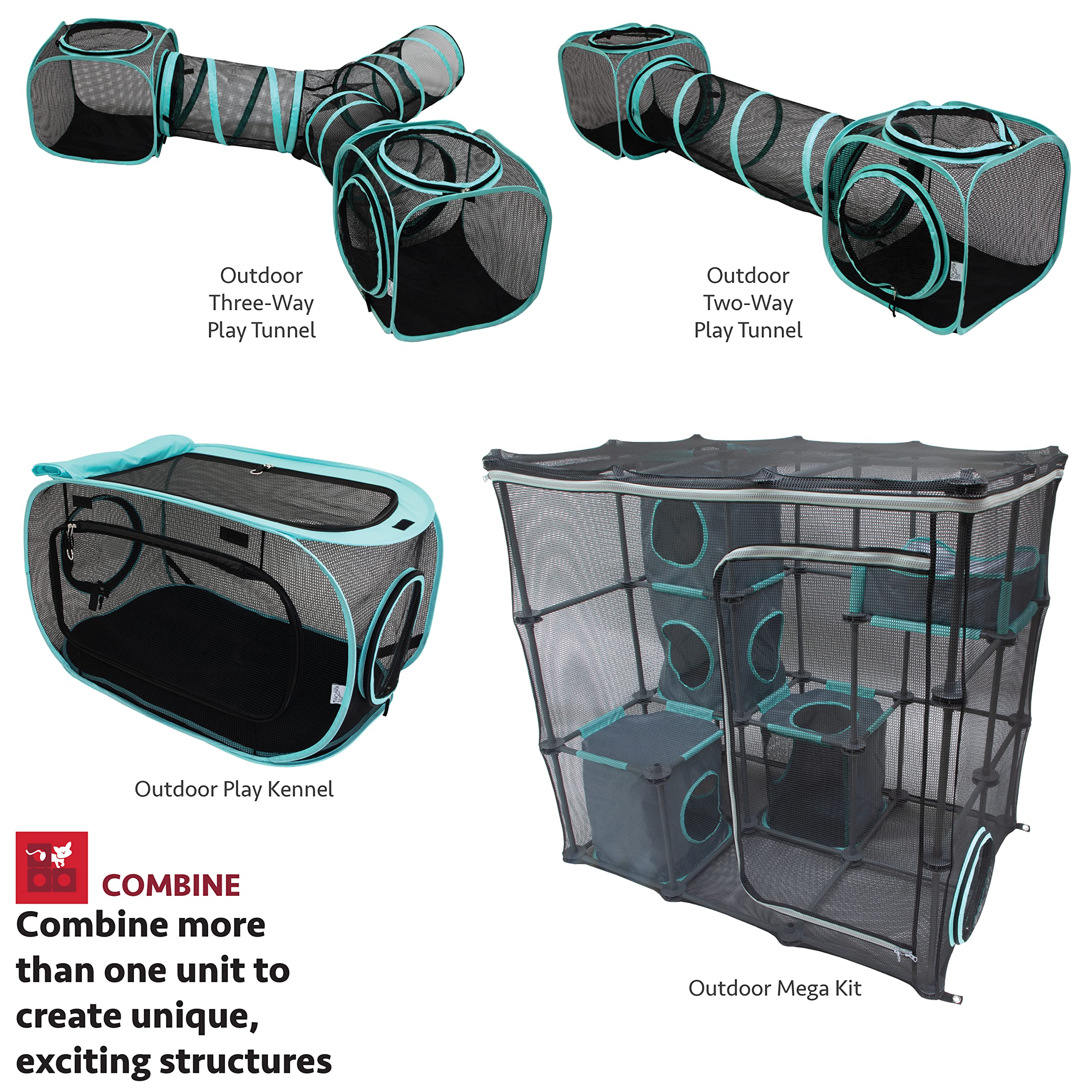 Mua Kitty City Outdoor Catio Furniture and Play Kits for Cats, Outdoor ...