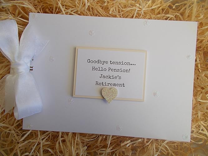 PERSONALISED RETIREMENT PHOTO ALBUM, MEMORY BOOK, SCRAPBOOK, GIFT ...