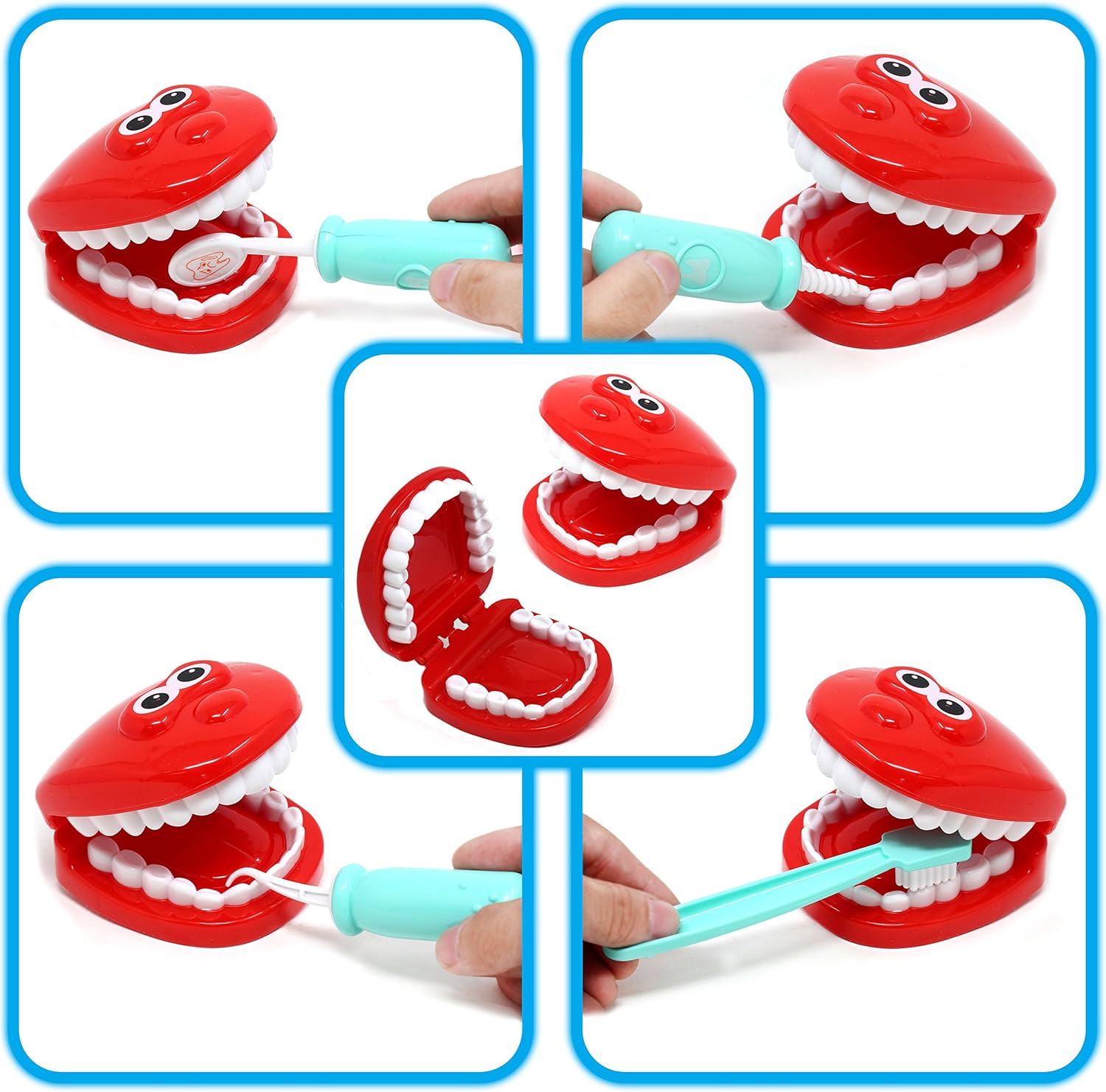 JOYIN 31Pcs Kids Doctor Playset, Pretend Doctor Kit with Electronic ...