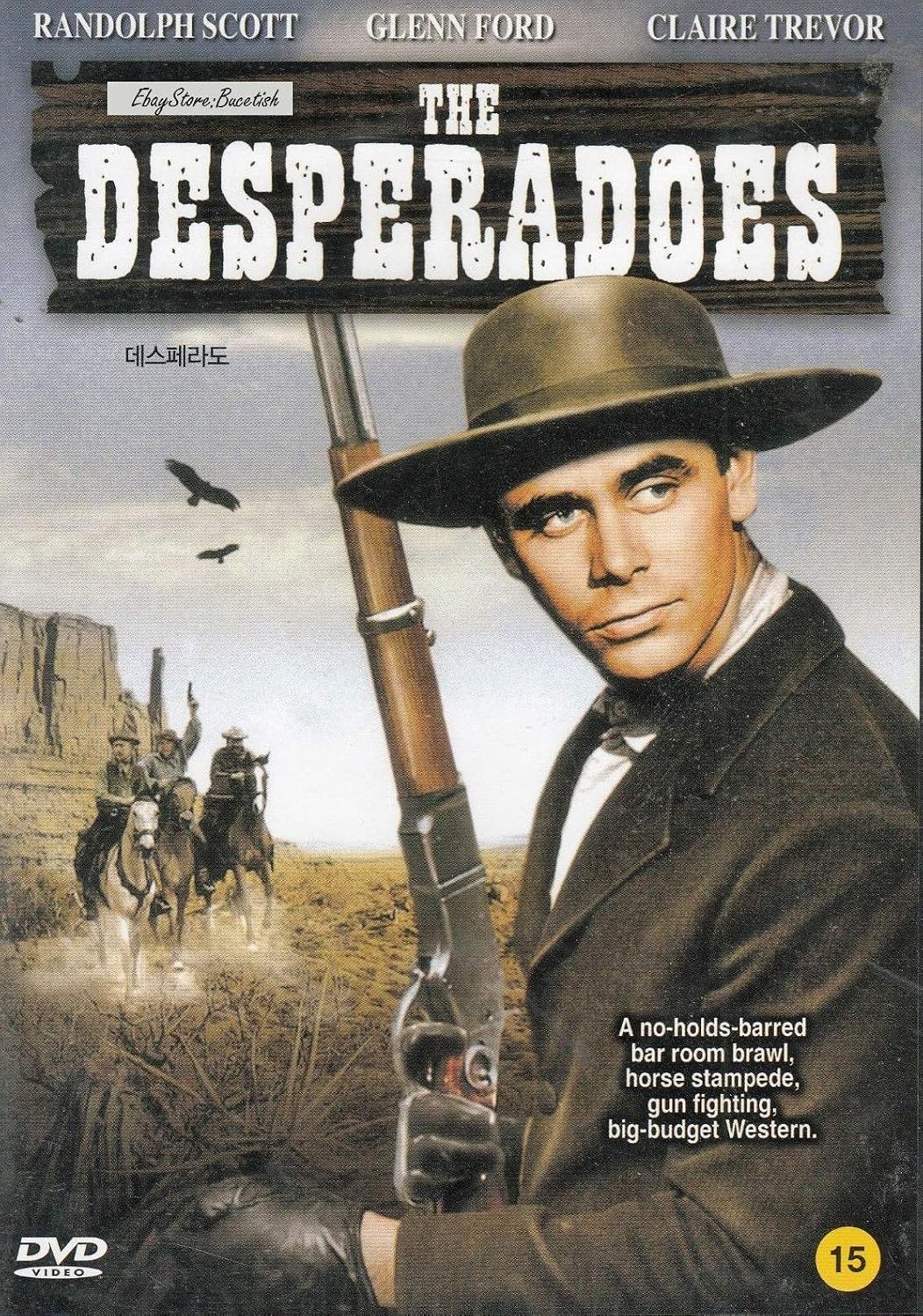 The Desperadoes 1943 UK Region 2 compatible ALL REGION DVD: Amazon.co ...