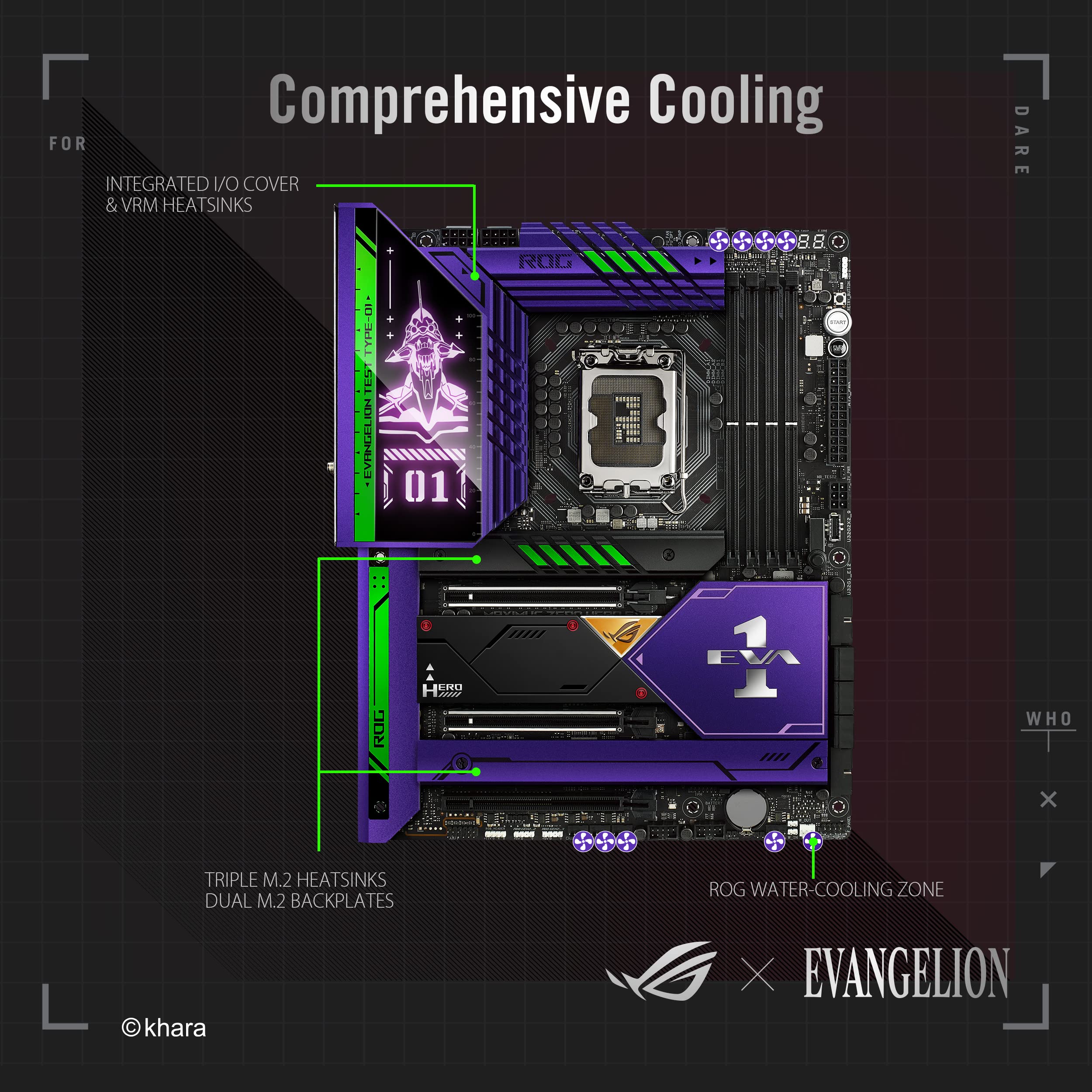 Mua Asus ROG MAXIMUS Z690 HERO EVA(ROG x Evangelion)Z690 ATX Gaming ...