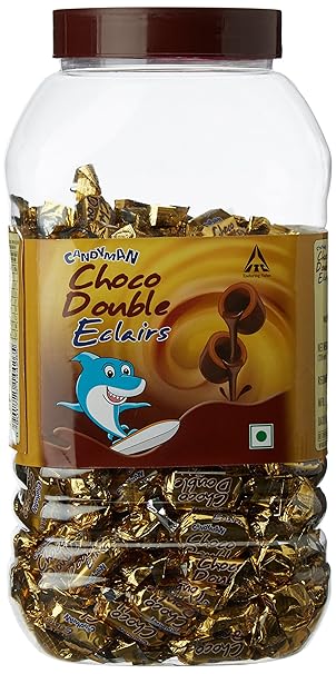 Candyman Choco Double Eclairs, 760g: Amazon.in: Grocery & Gourmet Foods