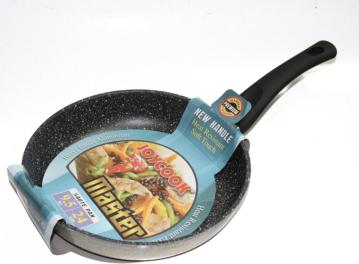Amazon.com: Joycook Marble Coated Heavy Gauge Aluminum Nonstick Saute ...