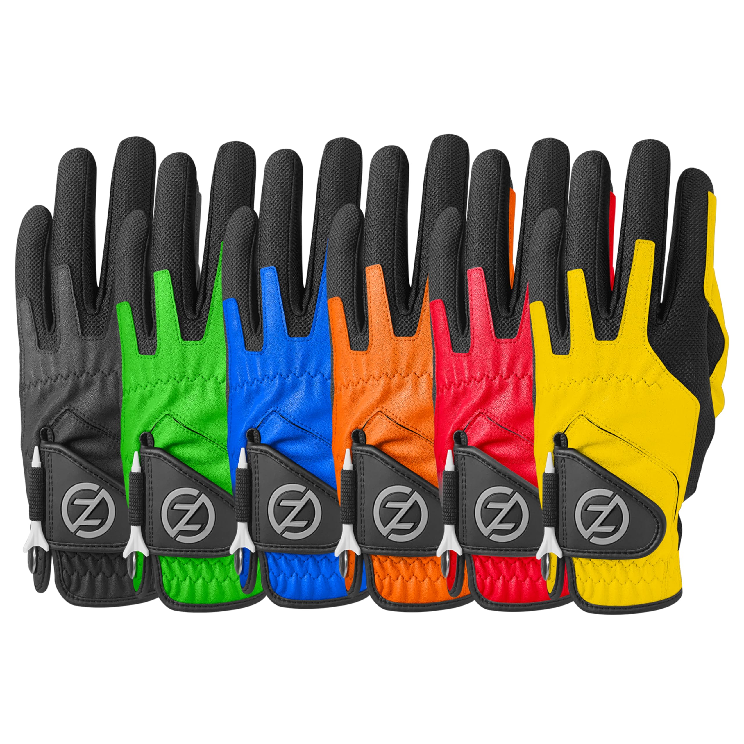 Zero Friction Men's Compression-Fit Synthetic Golf Glove - Universal ...