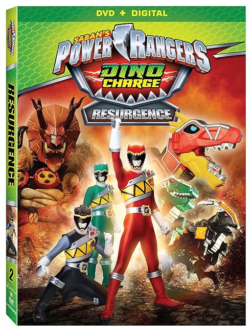 Amazon.com: Power Rangers Dino Charge: Resurgence [DVD + Digital ...