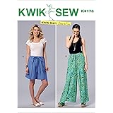 Amazon.com: Simplicity Pattern 4192 Misses Wrap Pants in 2 Lengths or ...