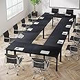 Amazon.com: Tribesigns 78.74-Inch Conference Table Set of 6, 19FT ...
