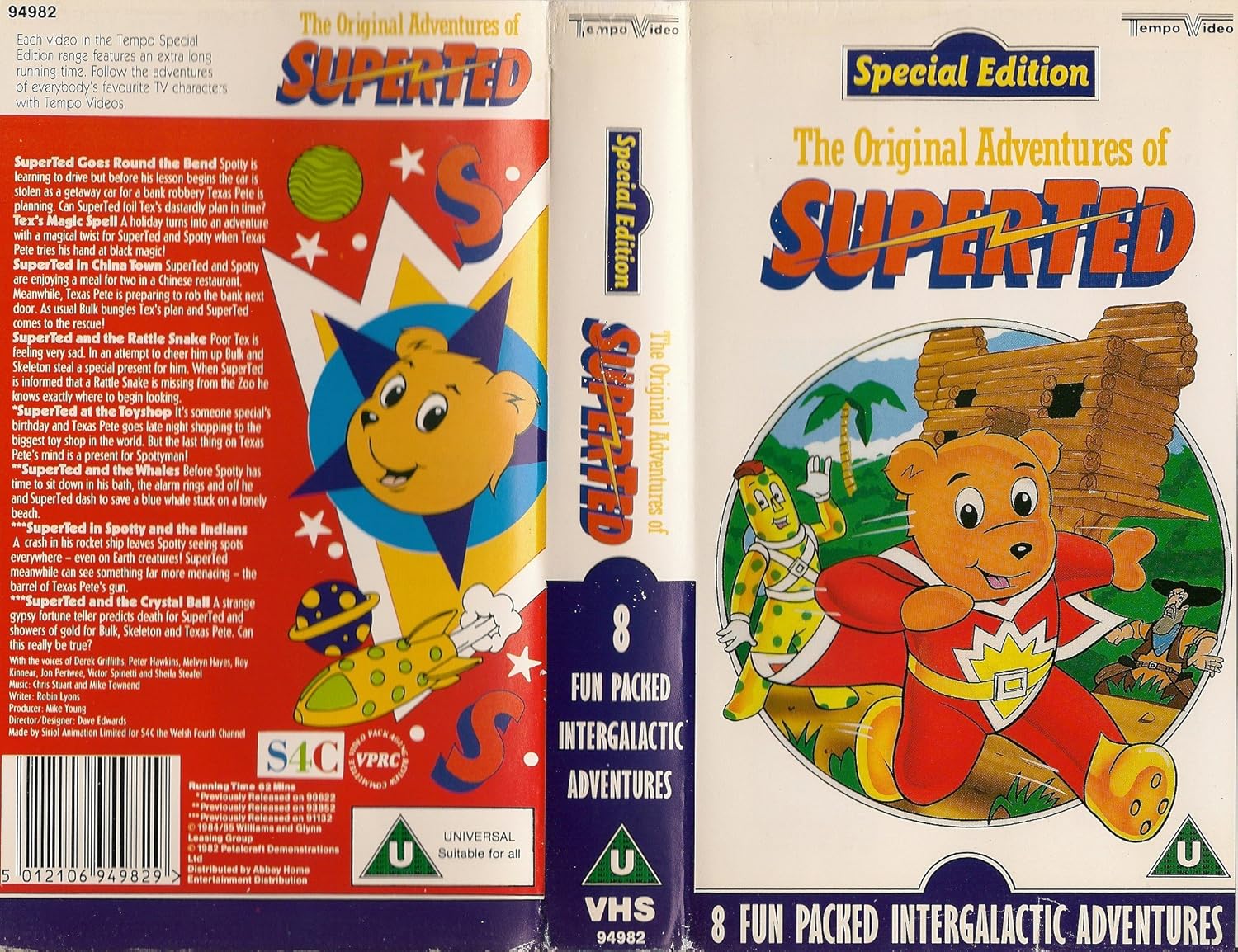 Superted - Special Edition: Amazon.co.uk: Video