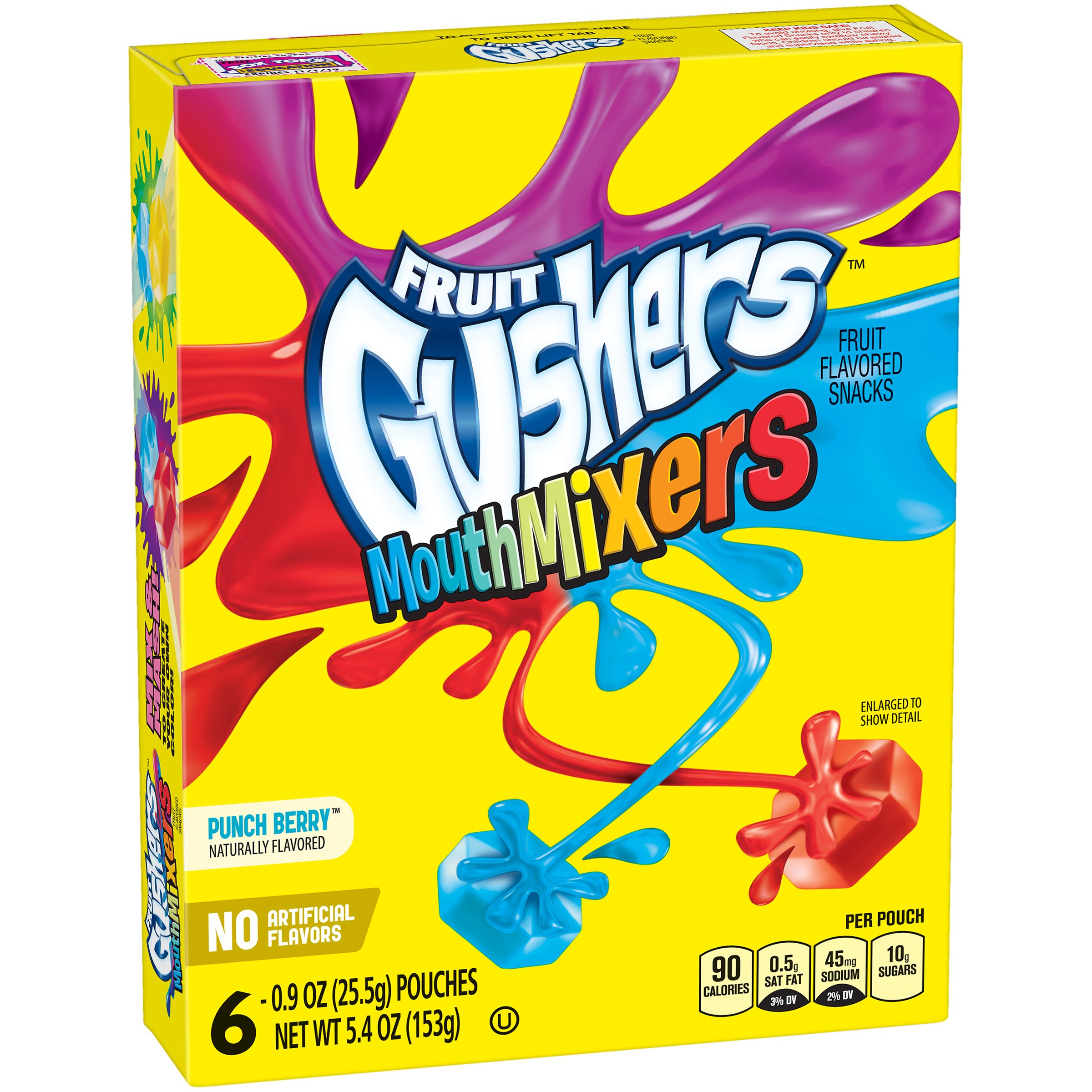 Amazon.com: General Mills Gushers Flavor Mixers Fruit Snacks, 20 Ounces ...