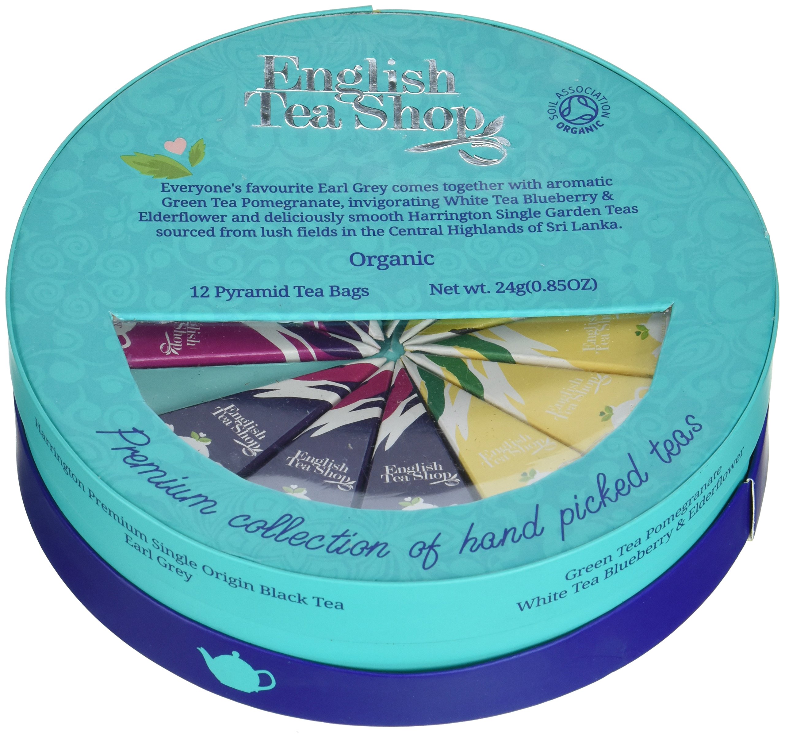 Amazon.com : English Tea Shop Collection Pyramid, Wellness Tea, 24 Gram ...