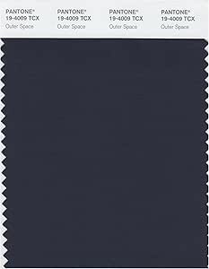 Amazon.com: Pantone 19-4009 TCX Smart Color Swatch Card, Outer Space ...
