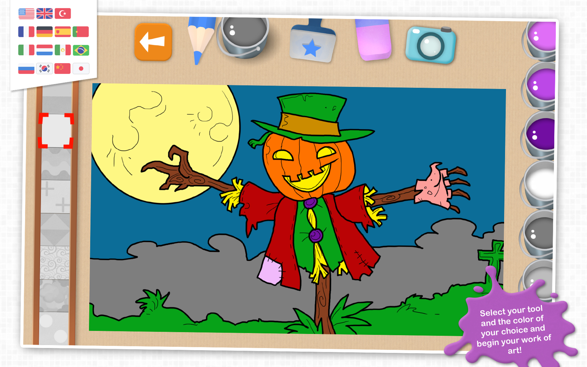 Chocolapps Art Studio - Drawings and coloring pictures for kids:Amazon ...