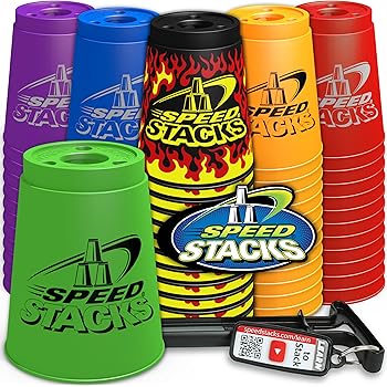 Amazon.com: Quick Stack Cups - Set of 12 Sport Stacking Cups - By ...