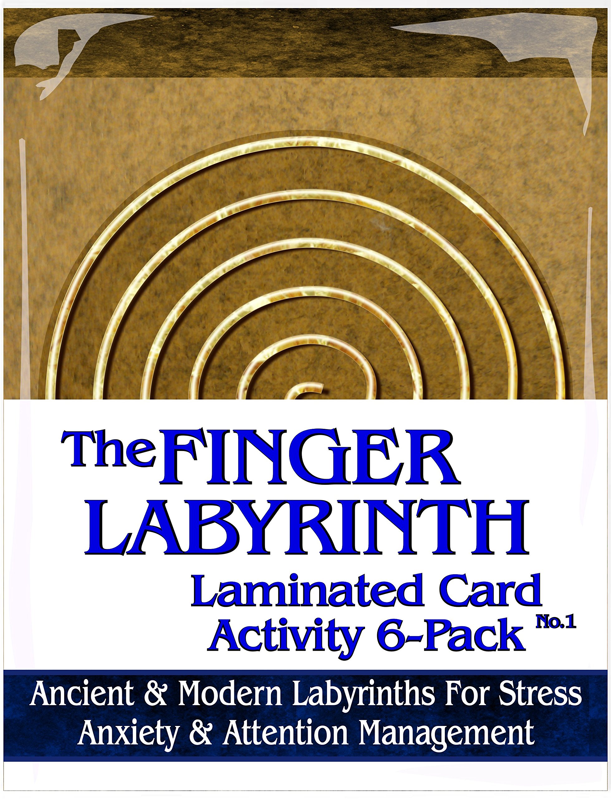 Amazon.com: Finger Labyrinth Laminated Card 6-Pack 3: Focus Tools for ...