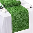 Amazon.com: TURSTIN Artificial Grass Table Runners 14 x 48 Inch Green ...