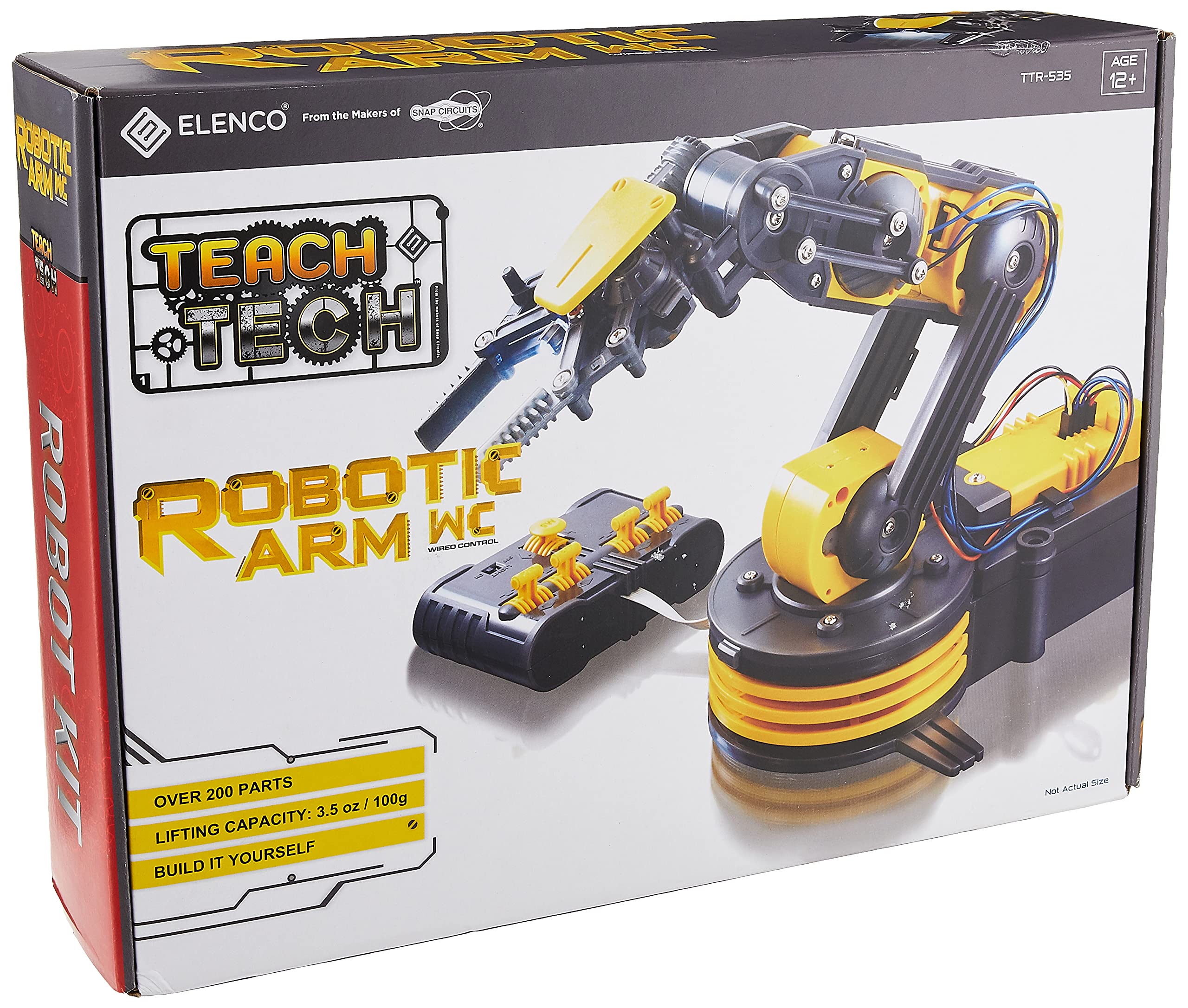 Mua Elenco Teach Tech “Robotic Arm Wire Controlled”, Robotic Arm Kit ...