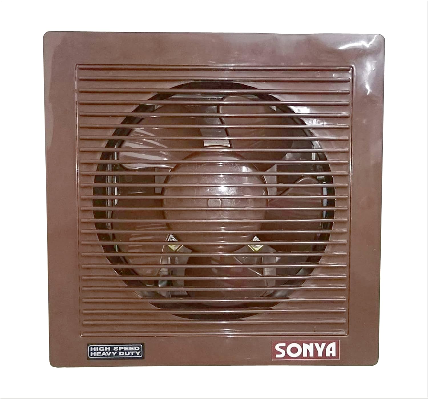 Sonya 8" High Speed Exhaust Fan - Brown (Ventilation Shutter Type ...