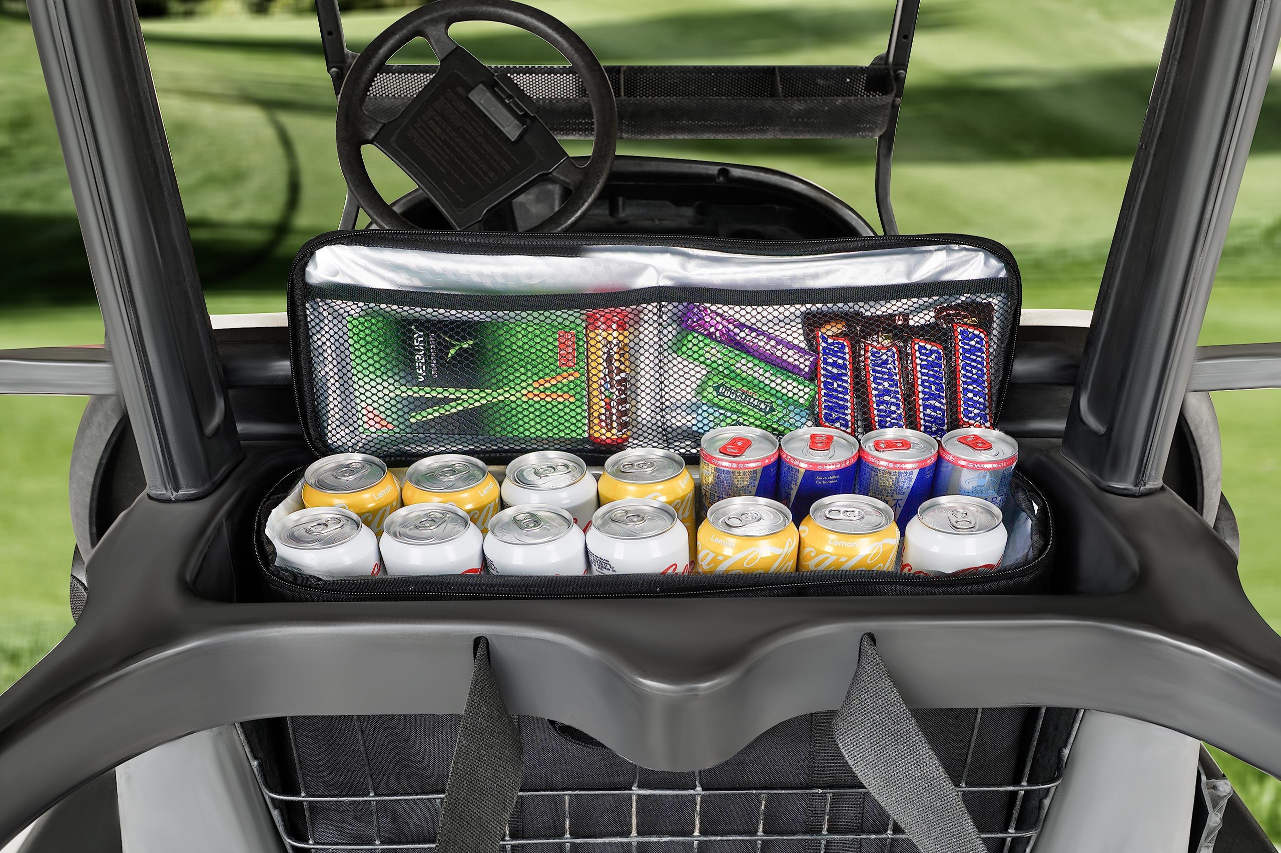 Jaxpare Golf Cart Basket Ice Chest,Portable On-Board Ice Cooler Bag ...