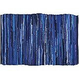 Amazon.com: 100% Cotton Rag Rug 3x5 Feet (36"x60") Multicolor Chindi ...