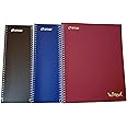 Top Flight Wired 3-Subject Wirebound Notebook (Pack of 3 ...