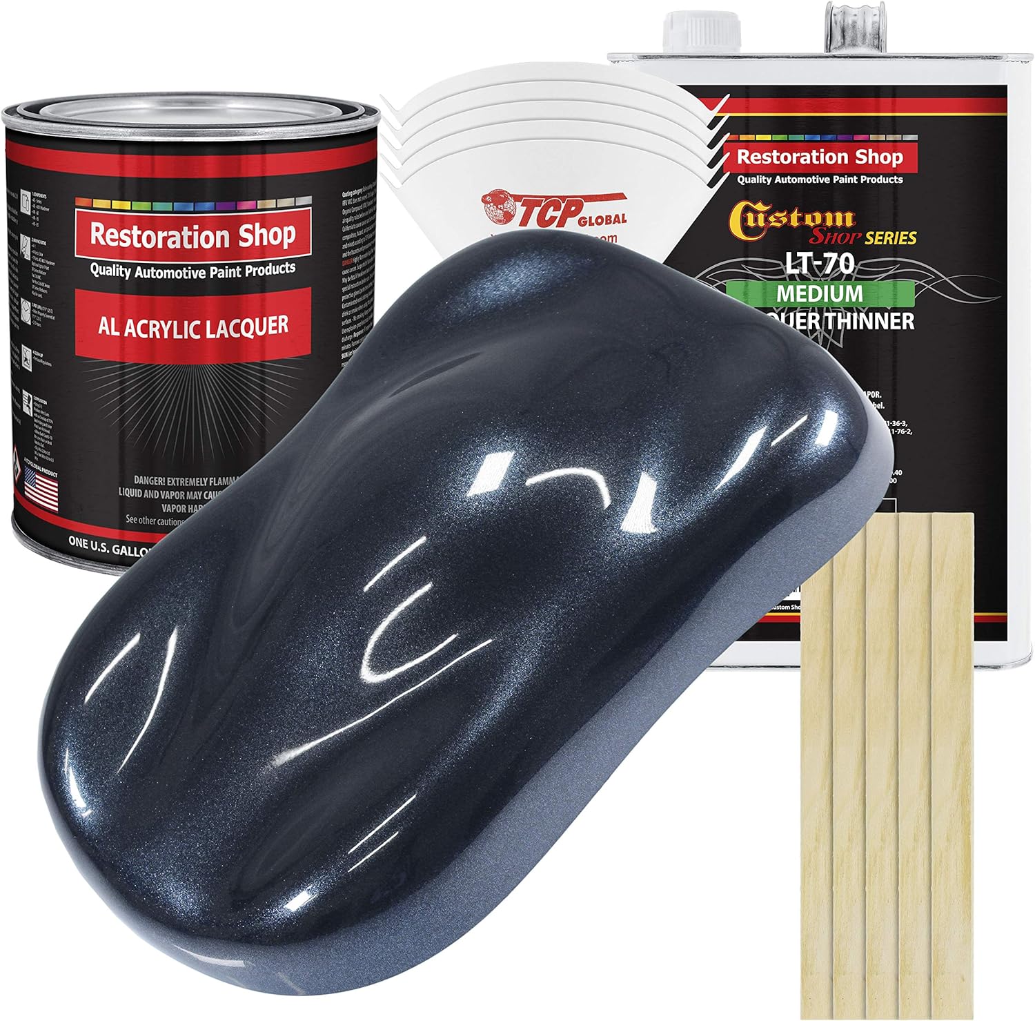 Amazon.com: Restoration Shop - Neptune Blue Firemist Acrylic Lacquer ...