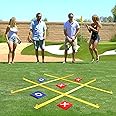 Amazon.com: Jansun Giant Tic Tac Toe Outdoor Game, 4 Ft x 4 Ft Portable ...