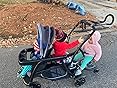 Amazon.com : Englacha 2-in-1 Cozy X Rider, Black - Child Rider Stroller ...