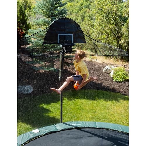 Trampoline Basketball Hoop Attachment 14FT Trampoline Basketball
